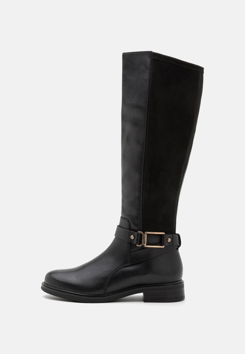Anna Field LEATHER - Boots - black - Zalando.co.uk