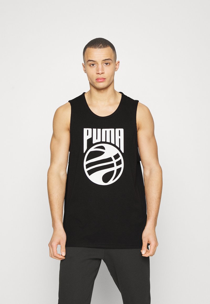 Puma POSTERIZE TANK - Top - black - Zalando.co.uk