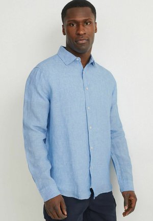Marks & Spencer PURE LINEN - Hemd - light blue/hellblau - Zalando.at