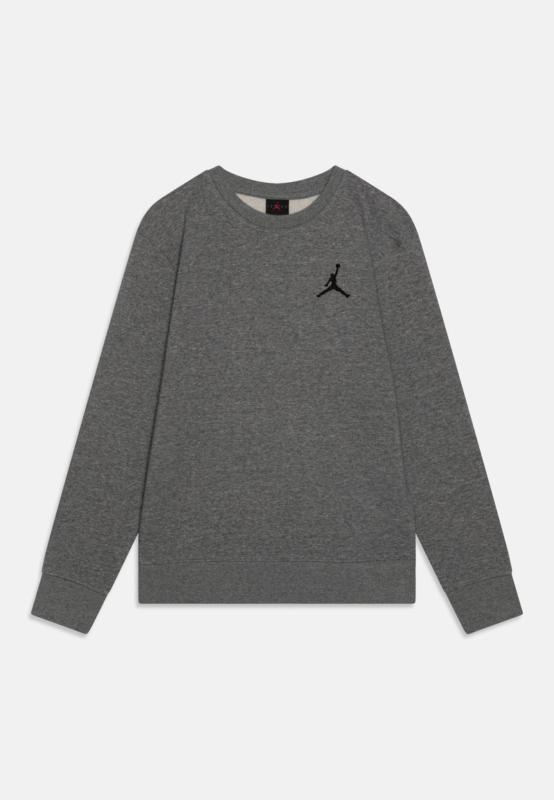 Jordan JUMPMAN ESSENTIALS CREW UNISEX - Sweater - carbon/grijs - Zalando.be