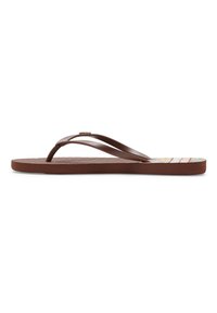Roxy VIVA - Sandale cu baretă între degete - brown/maro - Zalando.ro