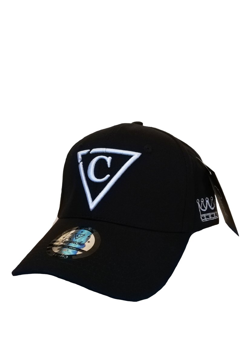 Capiche CURVED - Cap - black yellow white/schwarz - Zalando.de