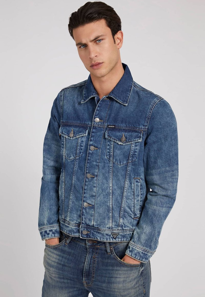 Guess Denim jacket - blue - Zalando.de