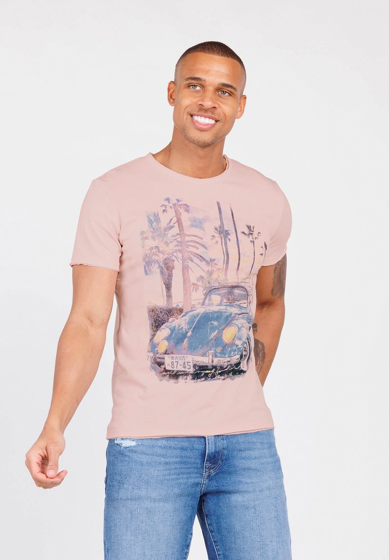 Key Largo T-Shirt print - rose/pink - Zalando.de