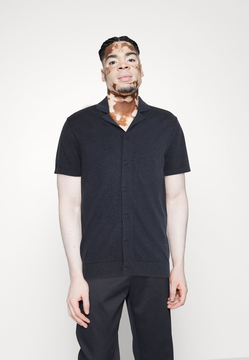 Selected Homme SLHBERG CUBAN - Shirt - sky captain/blue - Zalando.co.uk