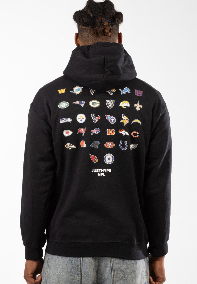 Hype NFL X HYPE - NATIONAL FOOTBALL LEAGUE UNISEX - Hættetrøje - black ...
