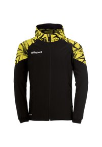 uhlsport GOAL EVO HOOD - Training jacket - schwarz/limonengelb/black ...