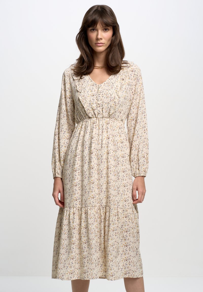 Big Star BESTA - Day dress - beige - Zalando