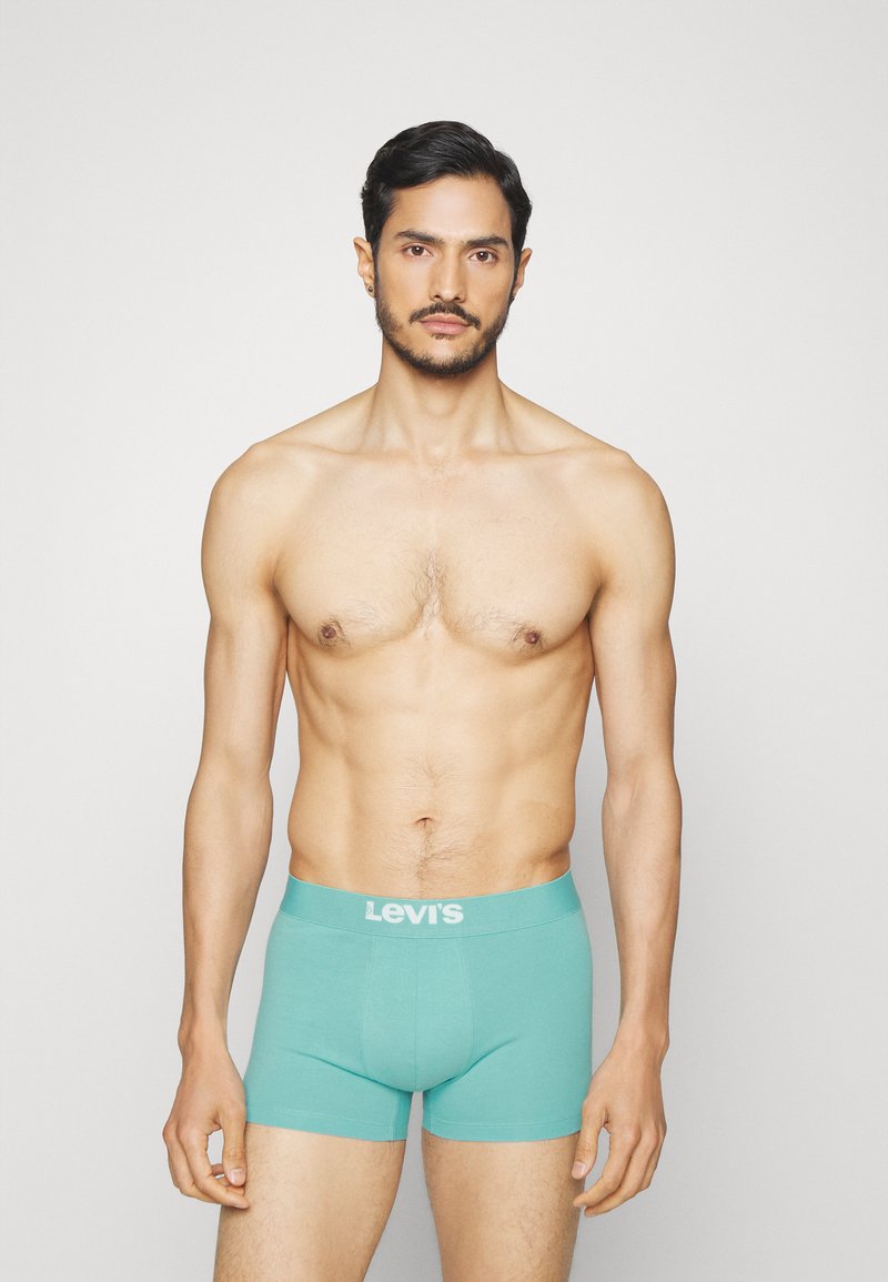 Levi's® MEN SOLID BASIC TRUNK 2 PACK - Panties - aquarelle/blau - Zalando.at