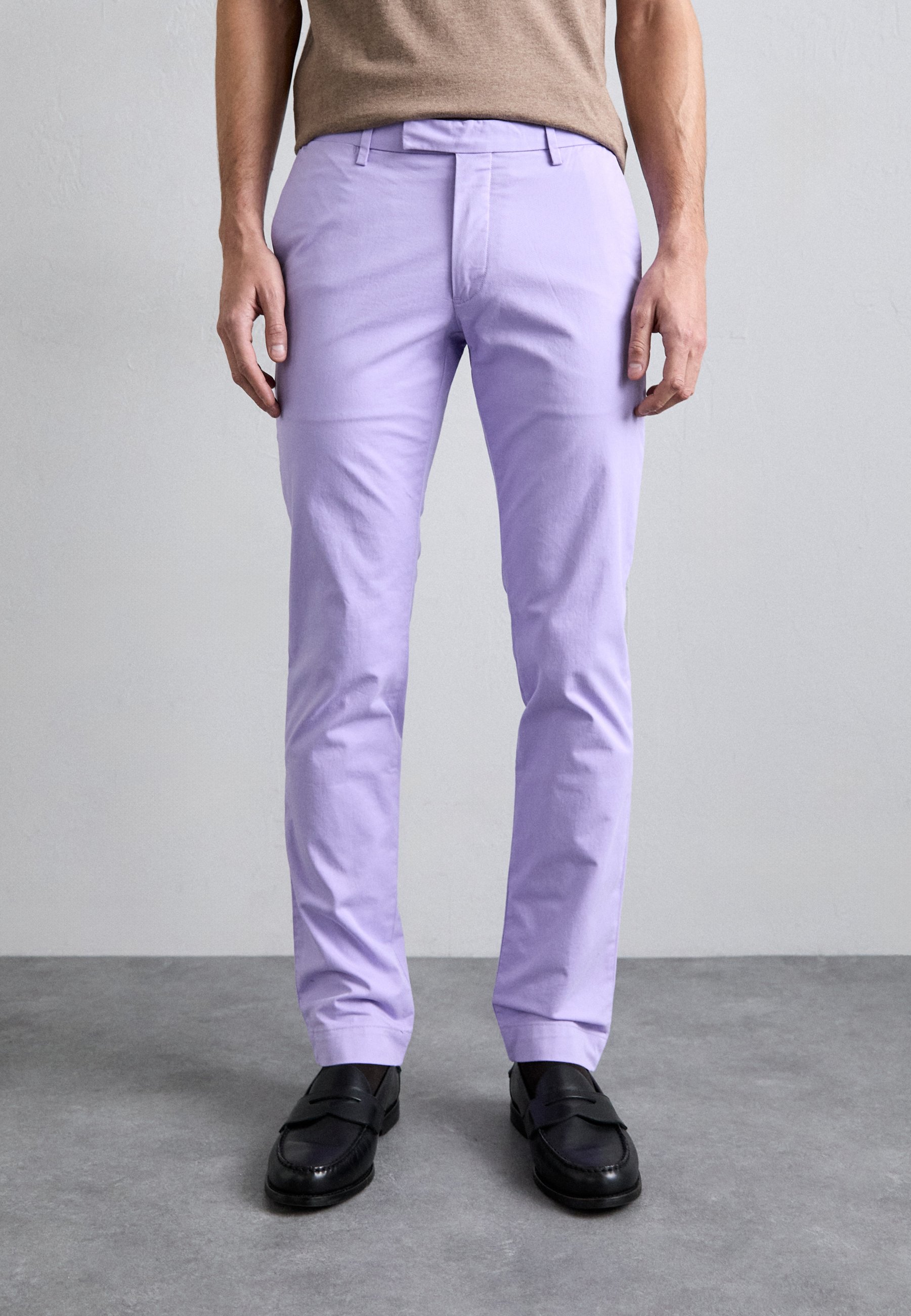 Polo Ralph Lauren STRETCH SLIM FIT CHINO PANT Chino powder purple lilas ZALANDO.FR