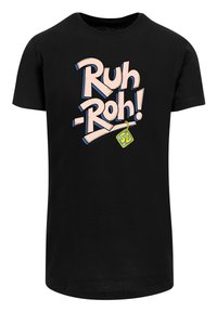 F4NT4STIC SCOOBY DOO RUH ROH DOG TAG - T-Shirt print - black/schwarz ...