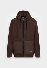 Redefined Rebel ELMER PLUS UNISEX - Fleece jacket - chocolate brown ...