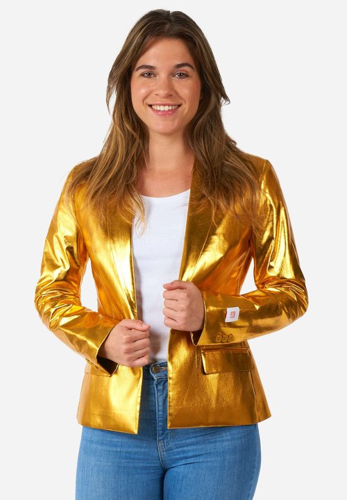 Caroll FASHION ELEGANT MODERN DIAMOND - Blouse - gold/doré - ZALANDO.FR