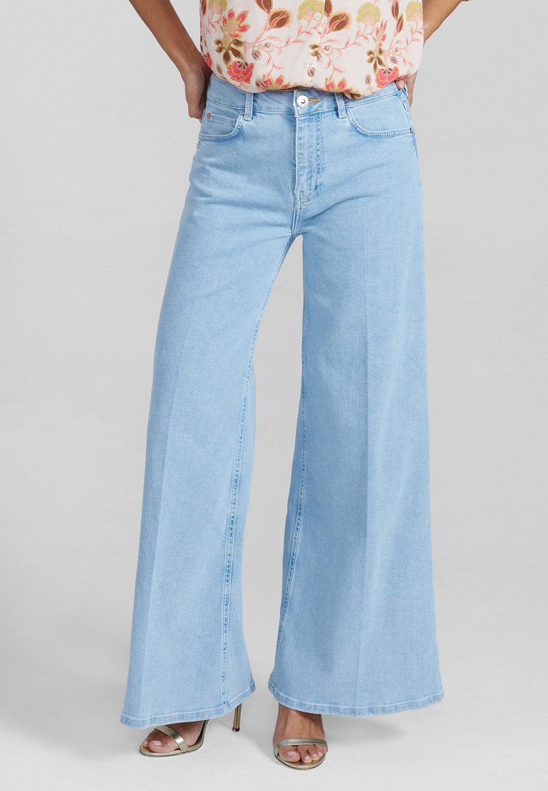 Mos Mosh HAILEE BOYD - Blugi bootcut - light blue/denim albastru deschis - Zalando.ro