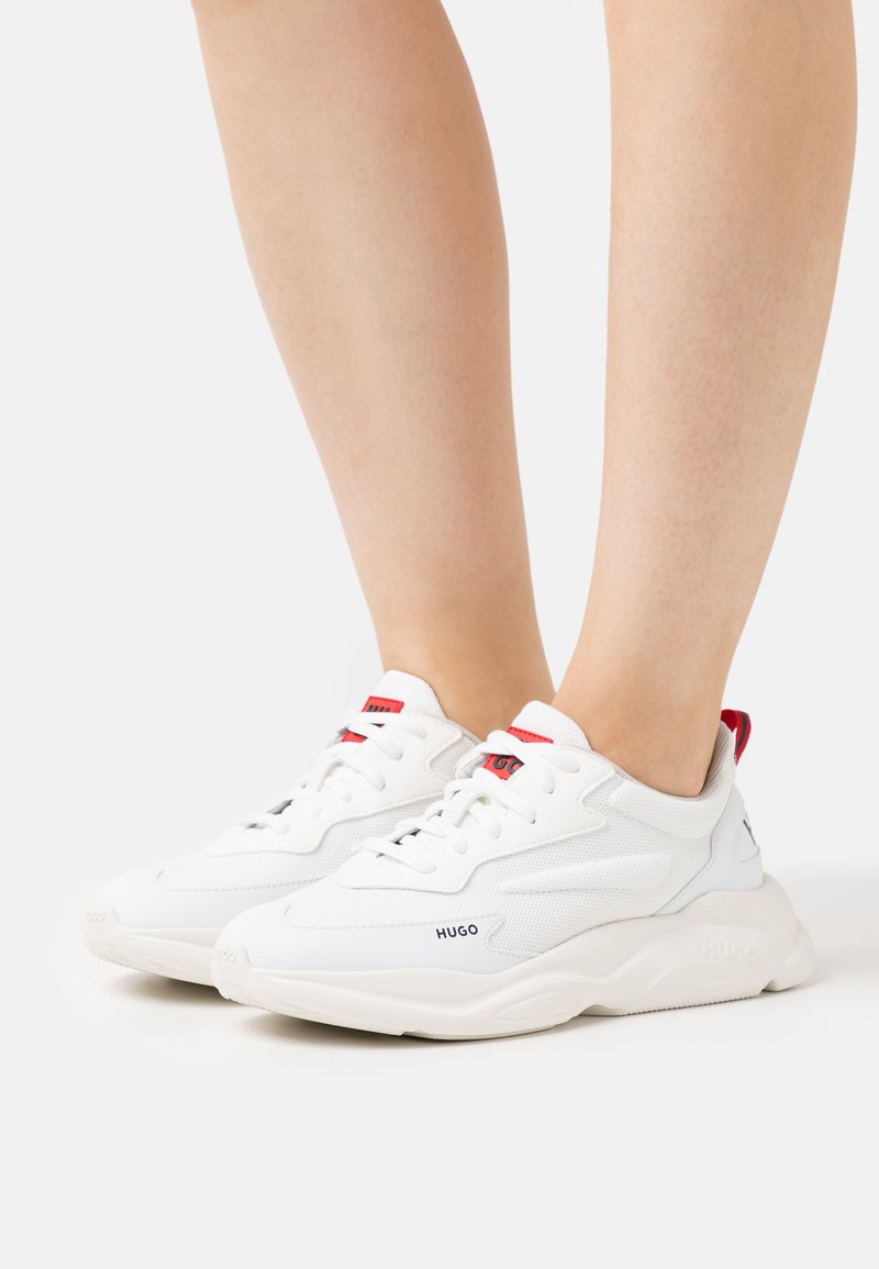 HUGO LEON RUNN - Sneaker low - open white/weiß - Zalando.de