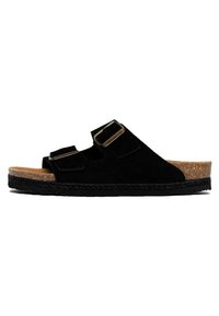 SUNBAY TURMERO - Pantolette flach - black/schwarz - Zalando