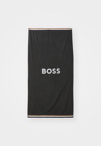BOSS FASHION TOWEL - Beach towel - dark grey - Zalando.co.uk