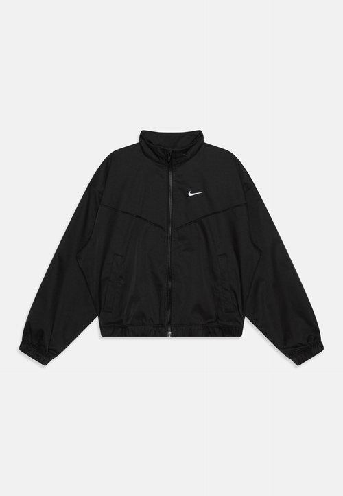 Nike Sportswear Tracksuit Set Veste De Survêtement Black White Noir