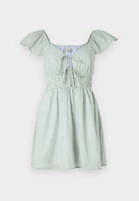 Hollister Co. Flutter Sleeve Double-Tie Skort Dress - Robe de jour ...