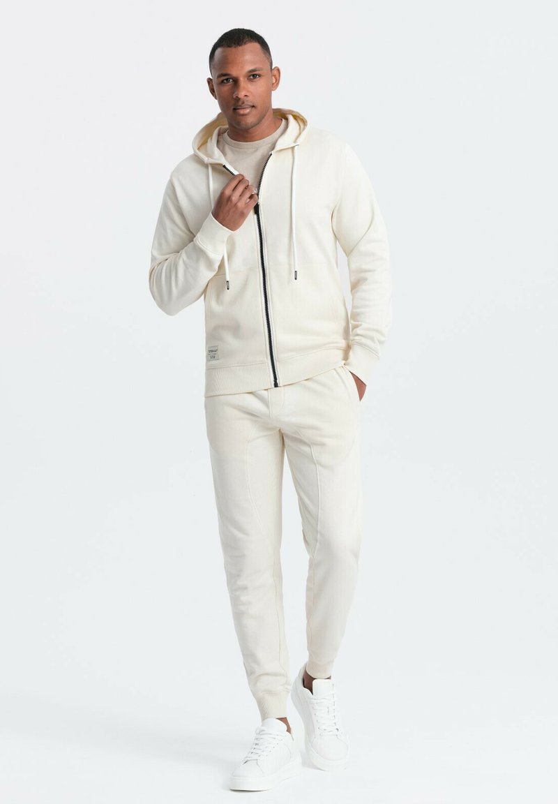 Ombre SET - Tracksuit - cream/off-white - Zalando