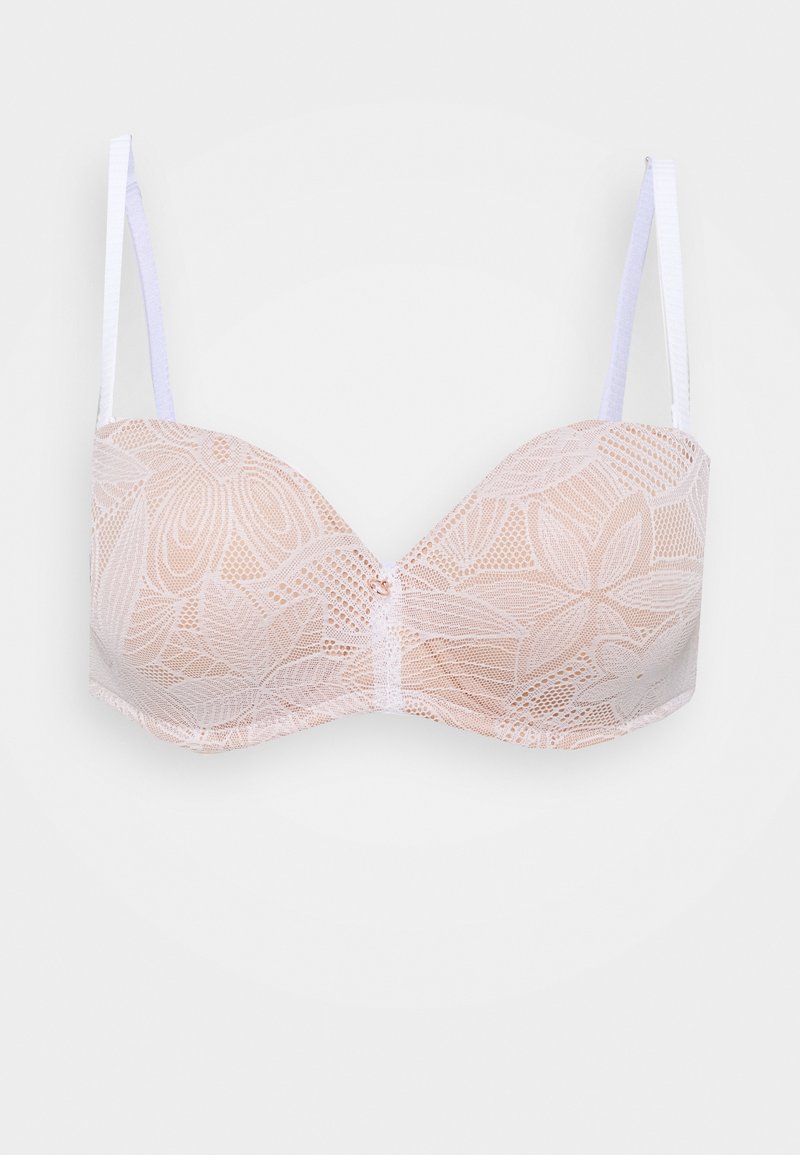 LASCANA STRAPLESS BRA - Multiway / Strapless bra - white-skin//white ...