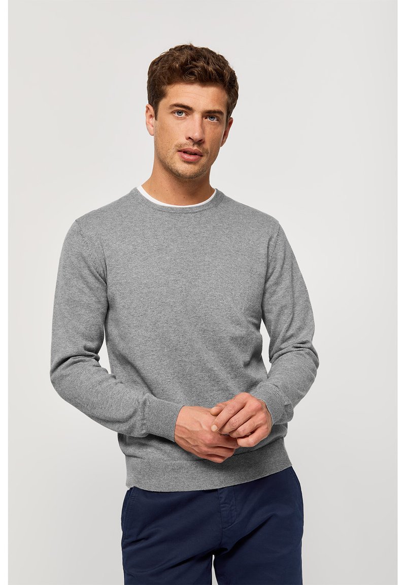Polo Club Sweter/jasnoszary - Zalando.pl