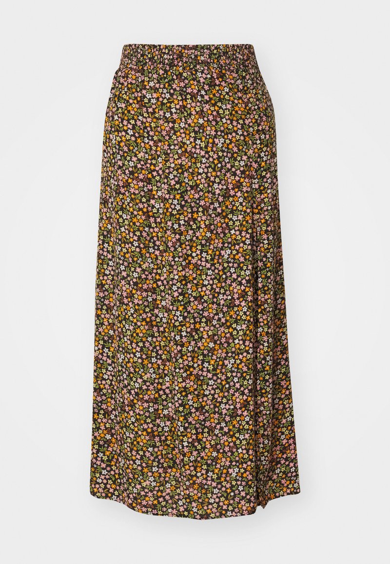 Billabong PRETTY SIDE - Falda larga - black sands/negro - Zalando.es