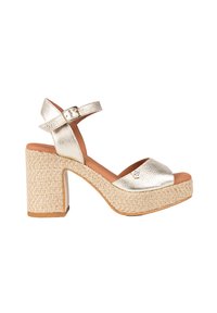 POPA MARSELLA CON HEBILLA - Alpargatas - oro/dorado - Zalando.es