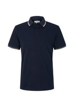 TOM TAILOR IM STREIFENMUSTER - Polo - sky captain blue/bleu marine ...