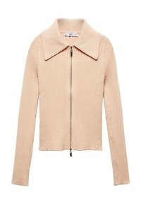 Mango PINTON - Vesta na kopčanje - beige/bež - Zalando.hr