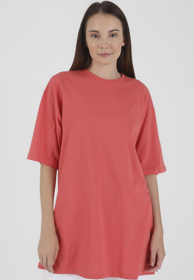 Modanisa BENIN - T-Shirt basic - coral/koralle - Zalando.de