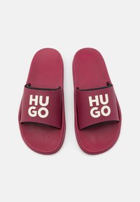 HUGO NIL SLID - Mules - dark red/fuschia - ZALANDO.FR