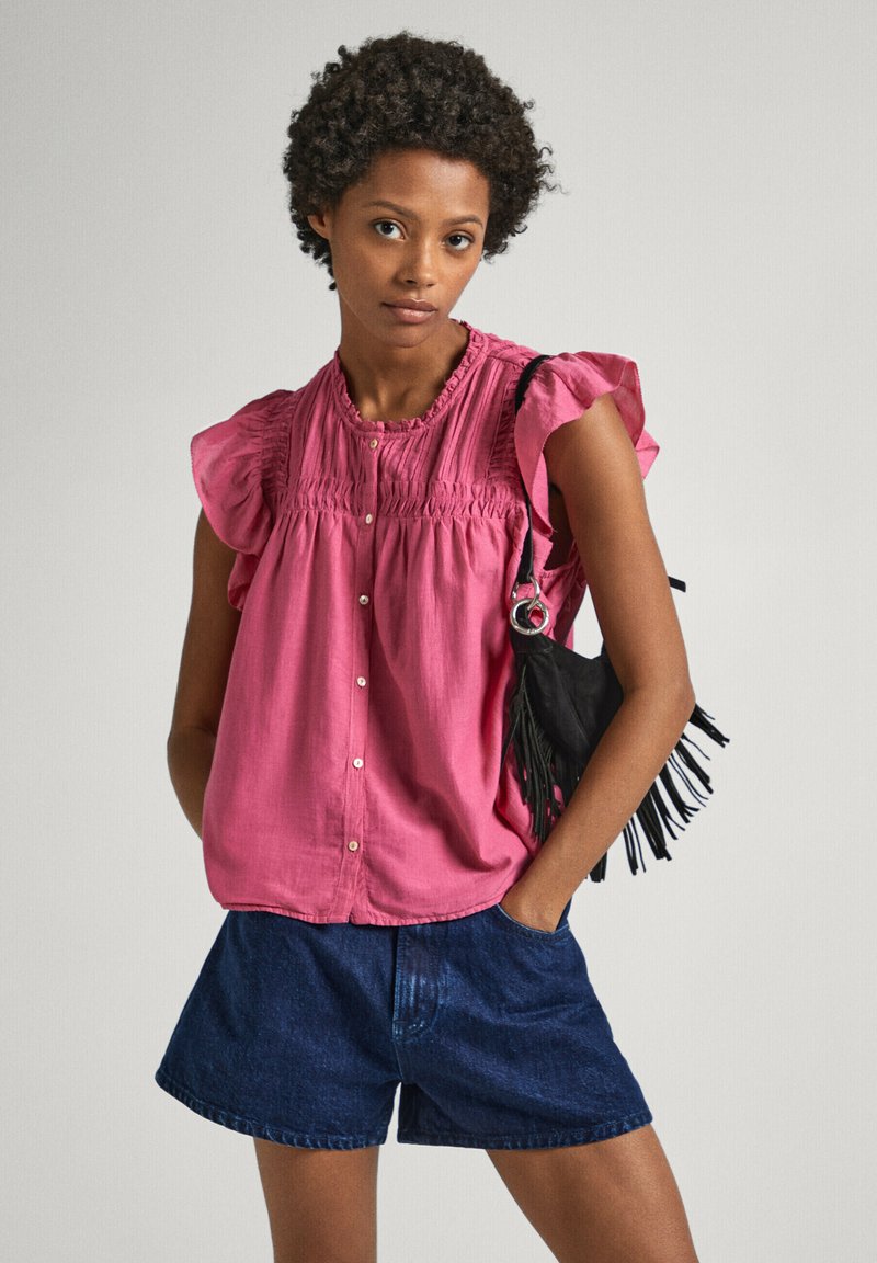 Pepe Jeans DAKOTA - Hemdbluse - english rose pink/pink - Zalando.at