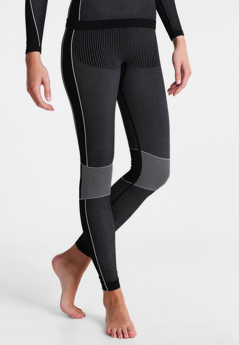 CMP WOMAN LONG PANT SEAMLESS - Caleçon long - schwarz/noir - ZALANDO.FR