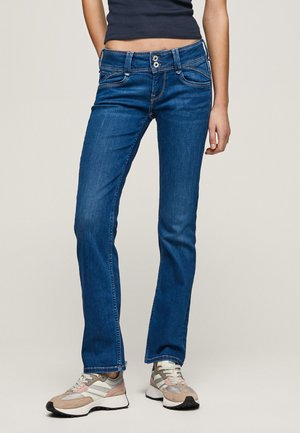 Pepe Jeans GEN - Jeans straight leg - denim/mørkeblå denim - Zalando.no