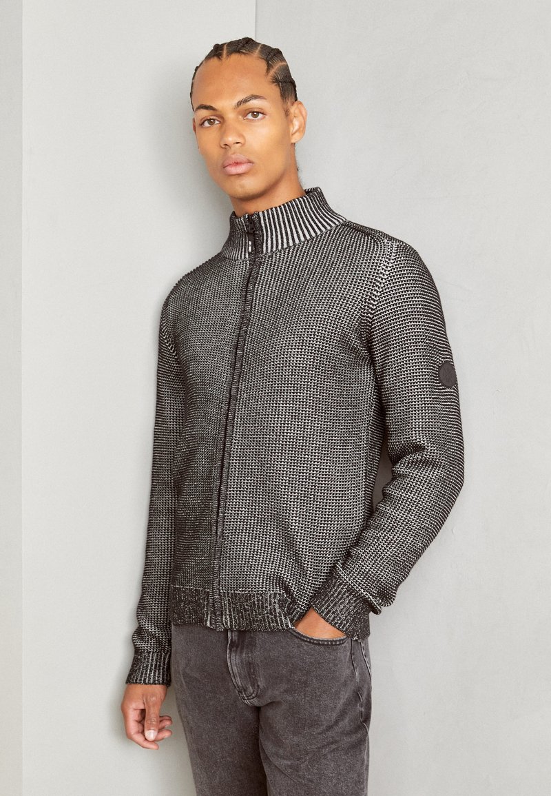 INDICODE JEANS Cardigan - black - Zalando.co.uk