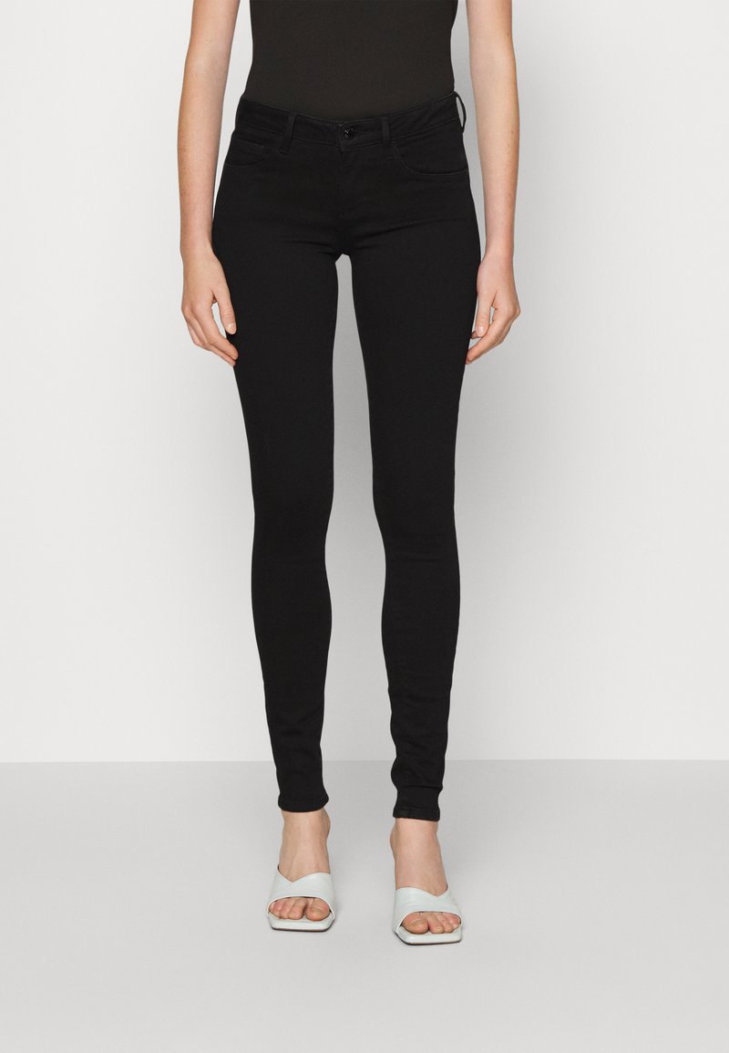 Guess ANNETTE - Jeans Skinny - carrie black/denim noir - ZALANDO.FR