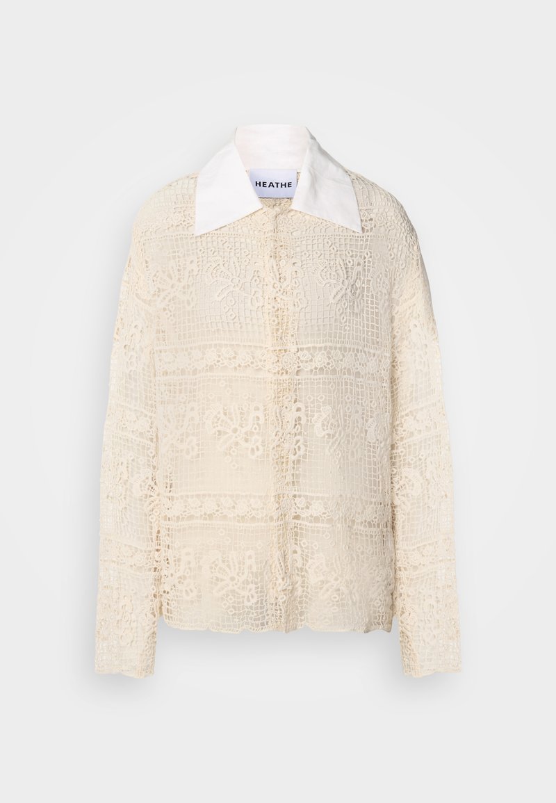 Heathe REMA SHIRT - Skjortebluse - white/hvit - Zalando.no