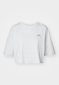 New Balance LOGO RELAXED - Print T-shirt - ash heather/grey - Zalando.co.uk