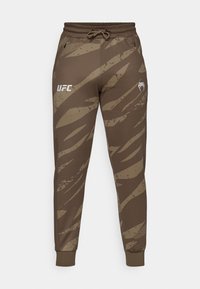 Venum UFC FIGHT WEEK JOGGERS - Tracksuit bottoms - desert camo/khaki ...