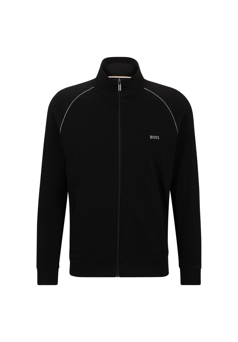 BOSS MIX & MATCH ZIPPER , STRETCH - Zip-up sweatshirt - schwarz/black ...