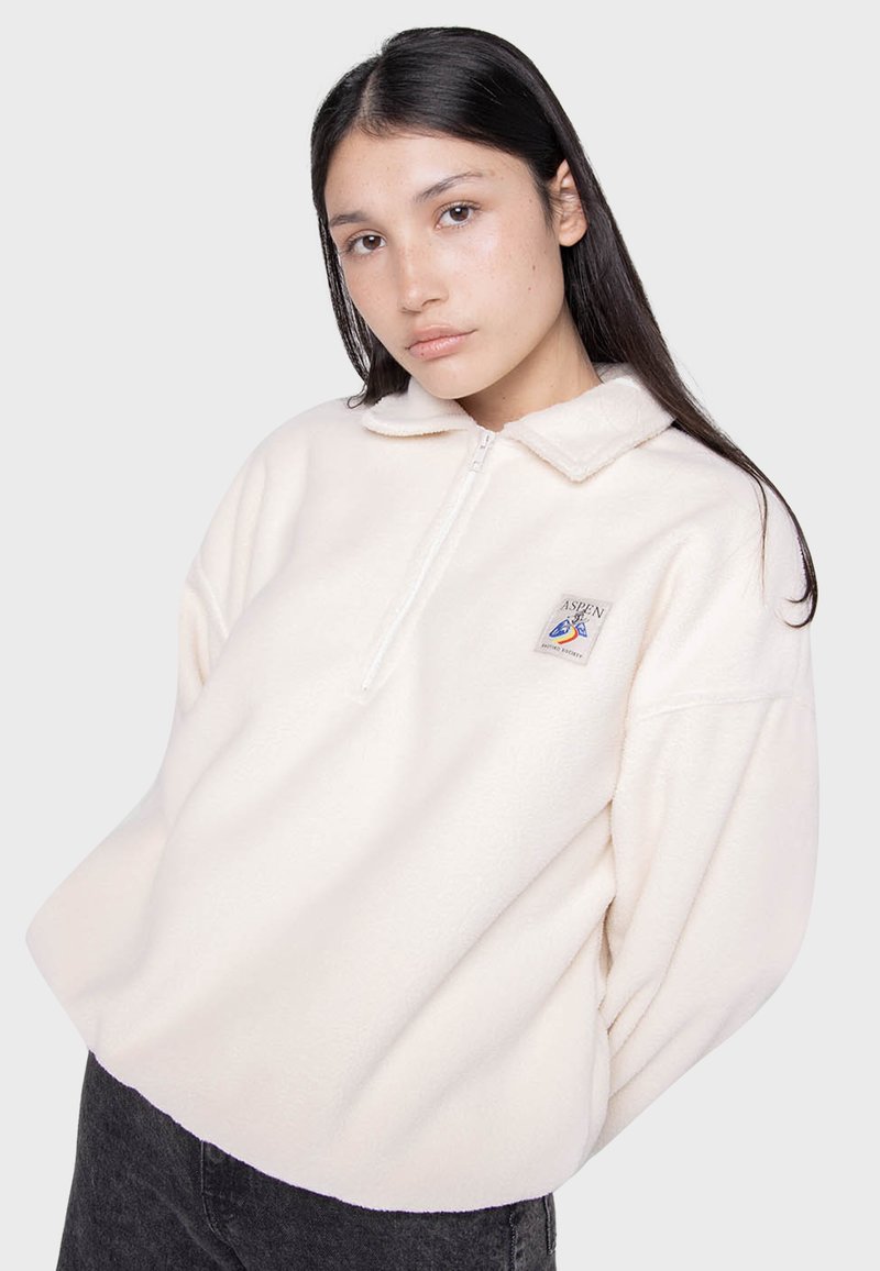 Kaotiko KAOTIKO SWEATSHIRT ASPEN FLEECE - Mikina - beige/béžová ...