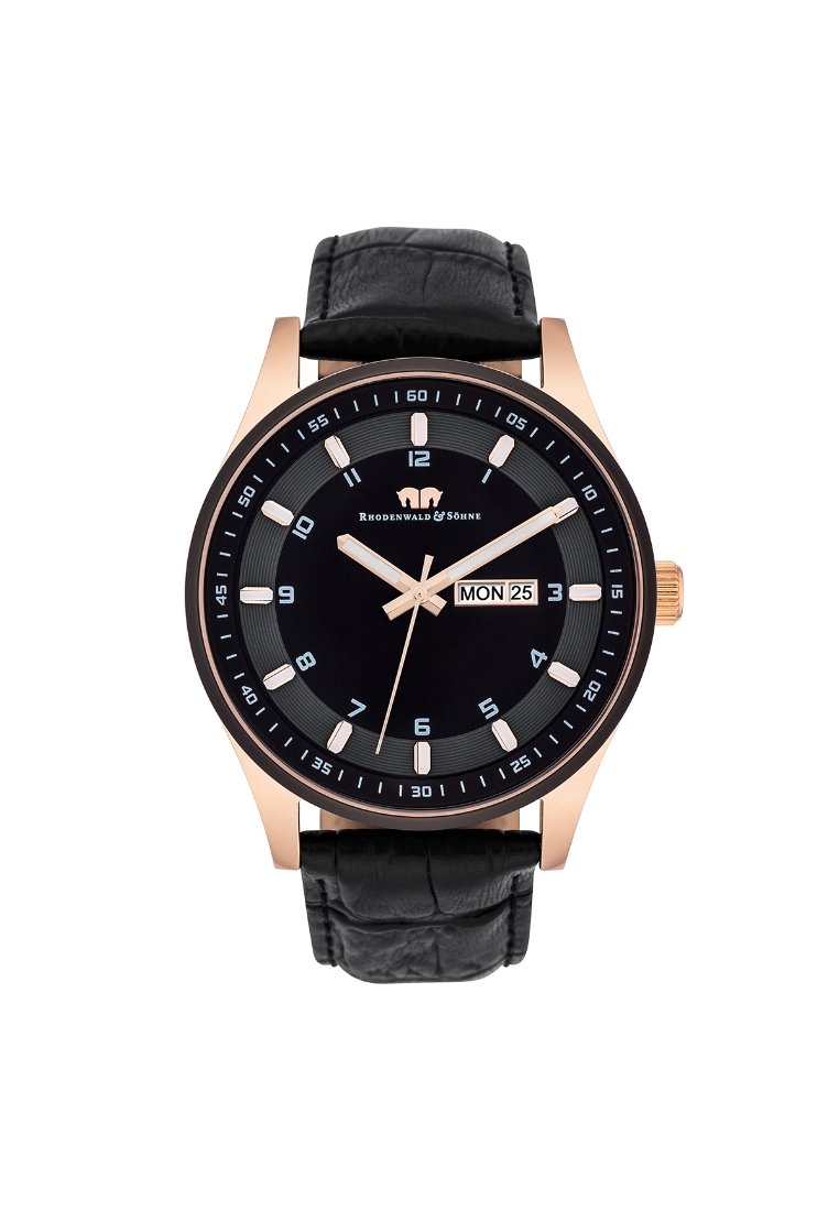 Rhodenwald & Söhne COURAGIAN - Hodinky - black/černá - Zalando.cz