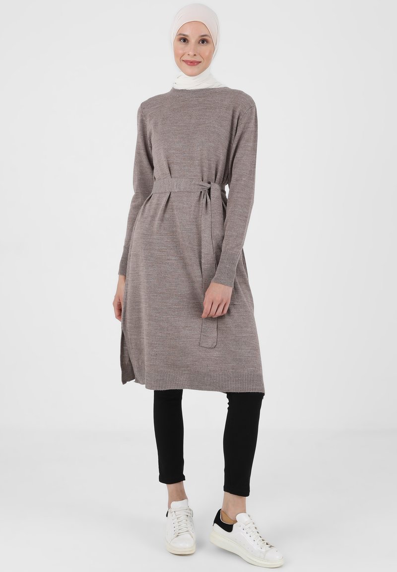 Modanisa MINK - CREW NECK - UNLINED - Jumper - brown - Zalando.ie