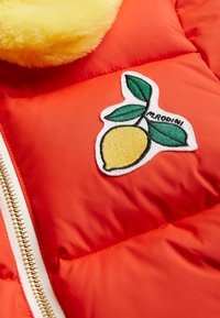 Mini Rodini LEMONS COLLAR PUFFER UNISEX - Chaqueta de invierno - red ...