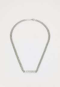 Lacoste SCRIPT - Necklace - silver-coloured - Zalando