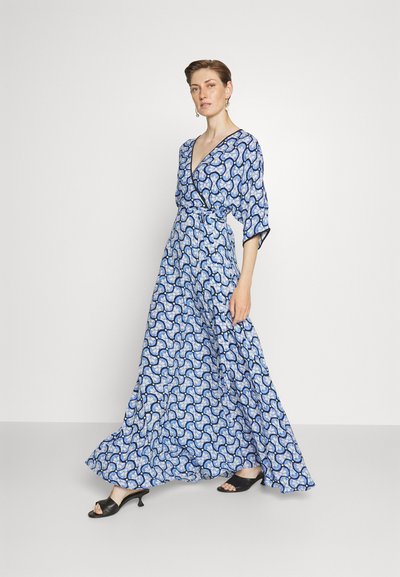Diane von Furstenberg ELOISE DRESS - Robe longue - daisy geo large/bleu ...