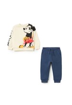OVS JOGGING SET WITH MICKEY MOUSE - Tracksuit - white blue/white - Zalando