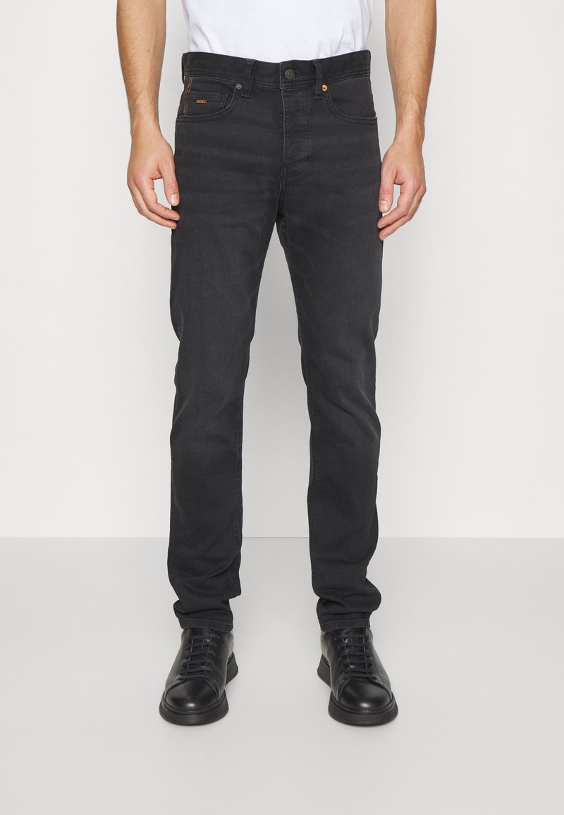 BOSS TABER - Jeans Tapered Fit - black/schwarz - Zalando.de
