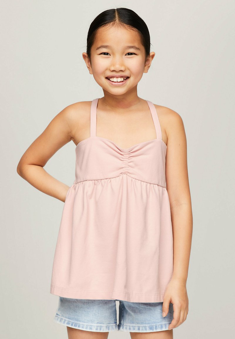 Tommy Hilfiger GLOBAL CROSSOVER - Top - whimsy pink/rosa - Zalando.at